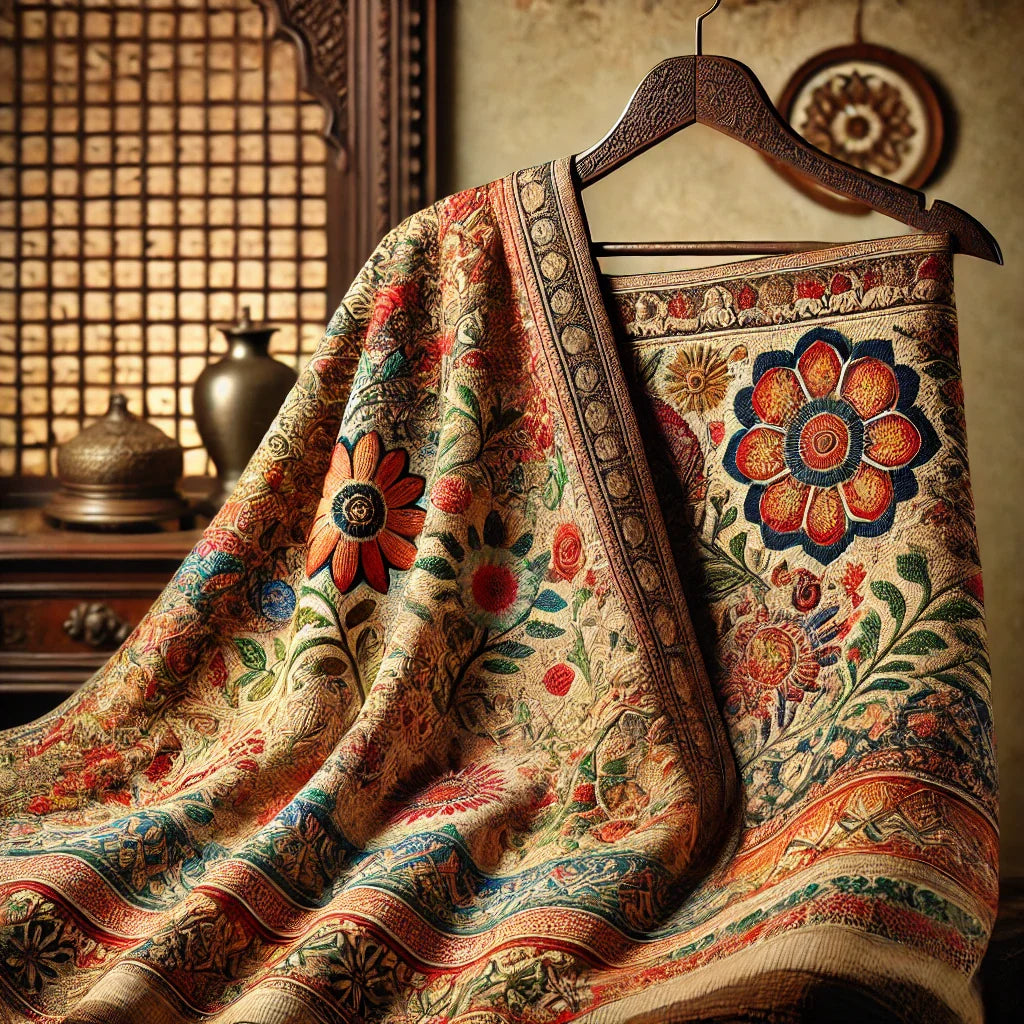 Kantha Silk Sarees: Embracing the Beauty of Imperfection & Timeless Cr ...